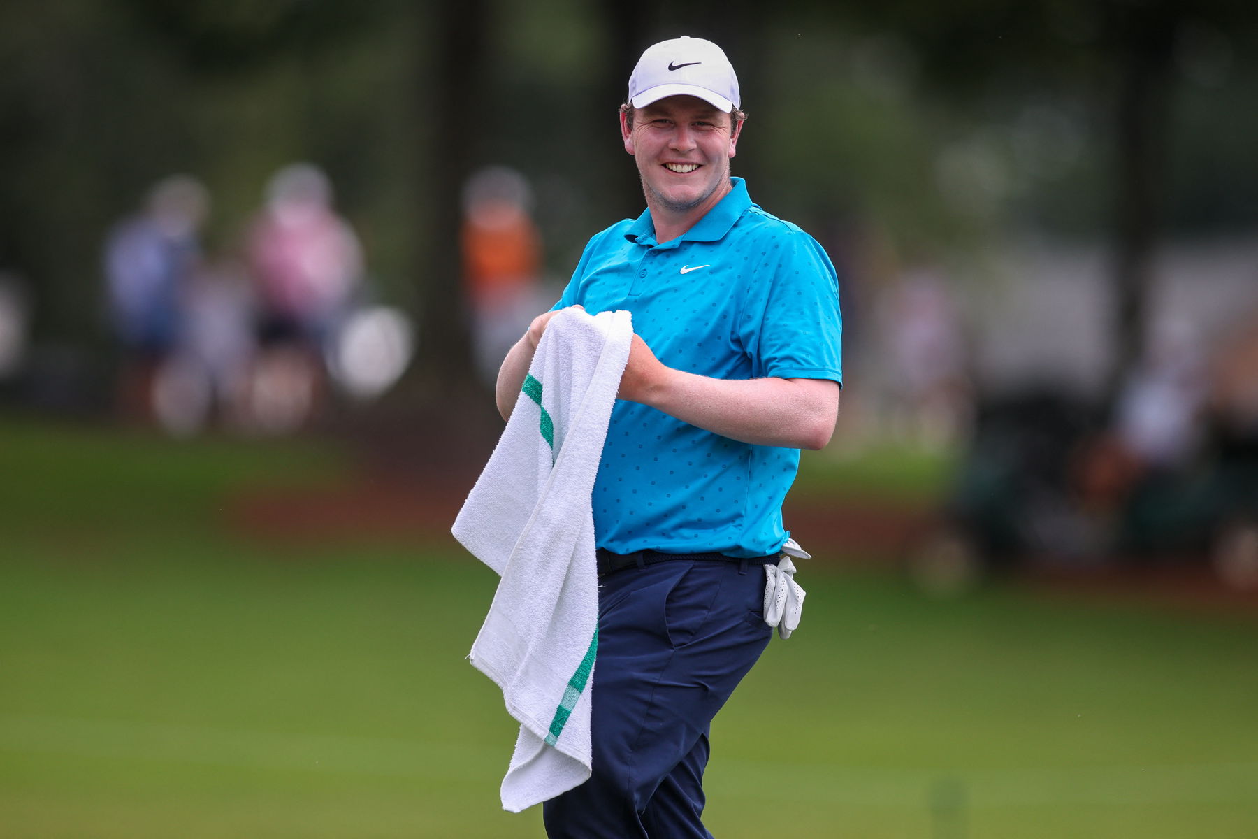 Robert MacIntyre's caddie stepped in to stop him breaking all of his ...
