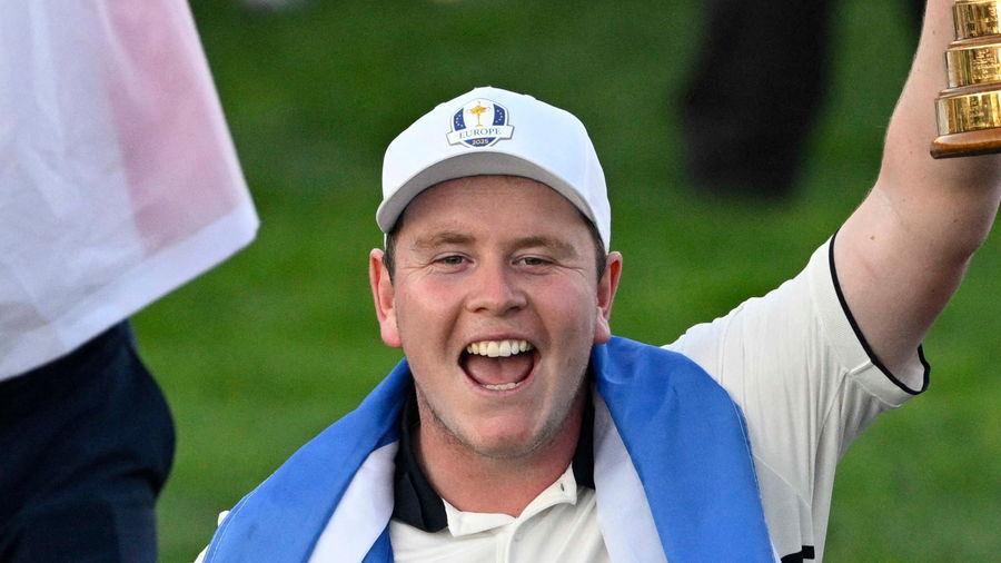 Ryder Cup hero Robert MacIntyre cracks joke about his prep after ...