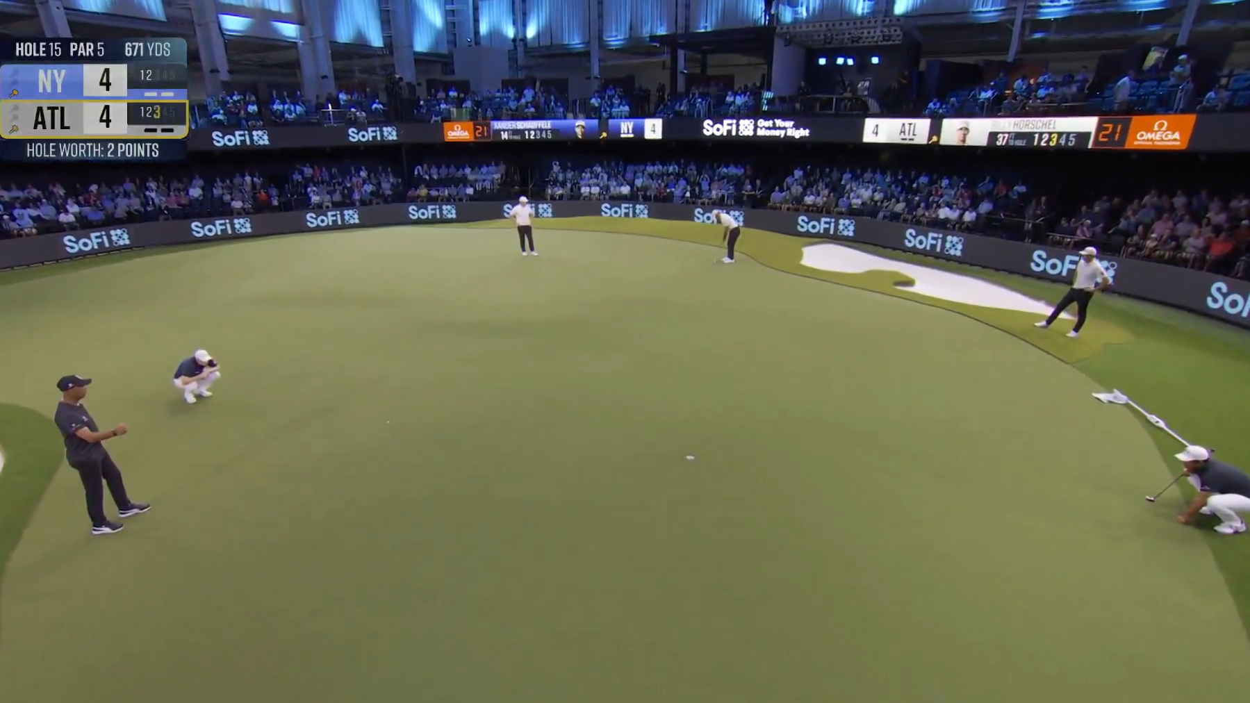 TGL Season 2 - Atlanta Drive vs New York Result: Billy Horschel bomb ...