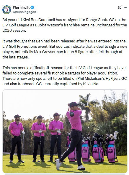 Bubba Watson hit by late transfer twist as LIV Golf move collapses ...