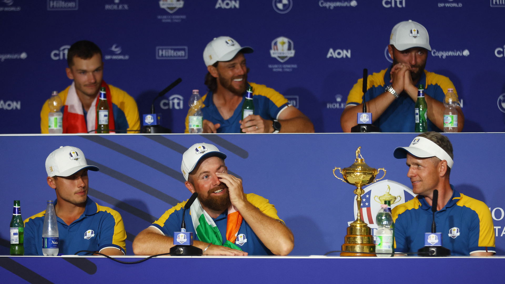 Team Europe in hilarious Ryder Cup press conference: "We proved them ...